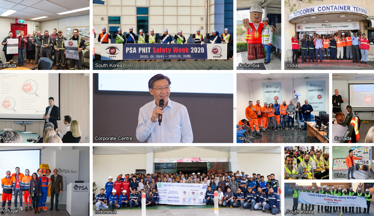 Safety Week 2020 - Everybody Makes a Difference! – PSA International