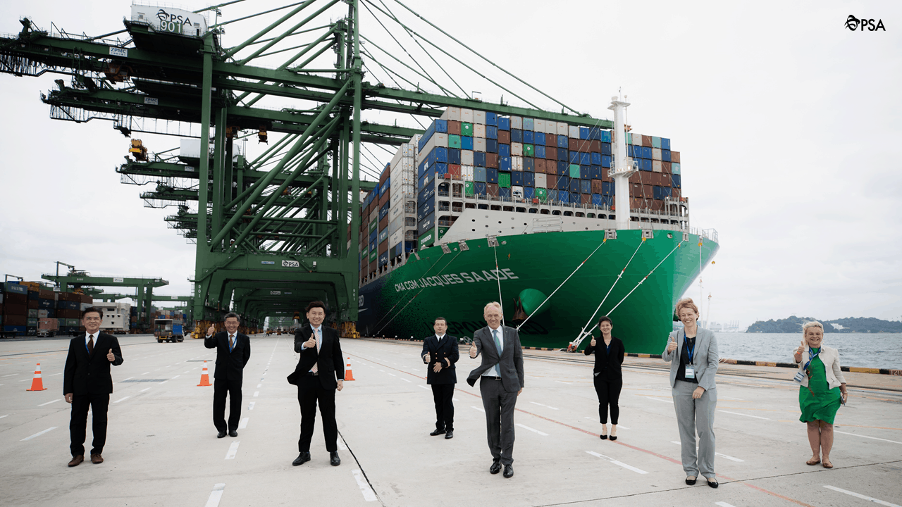 PSA Singapore Receives World’s Largest LNG-powered Containership – PSA ...