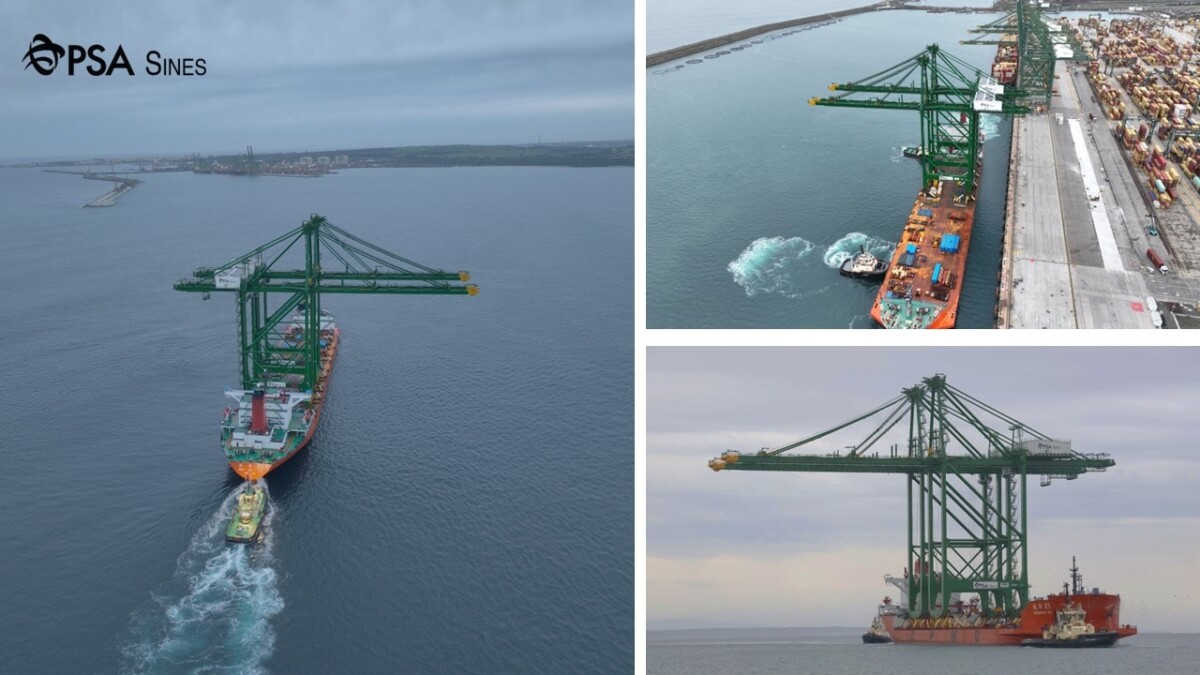 PSA Sines Expands Capacity with Two New Super Post-Panamax Ship-to ...