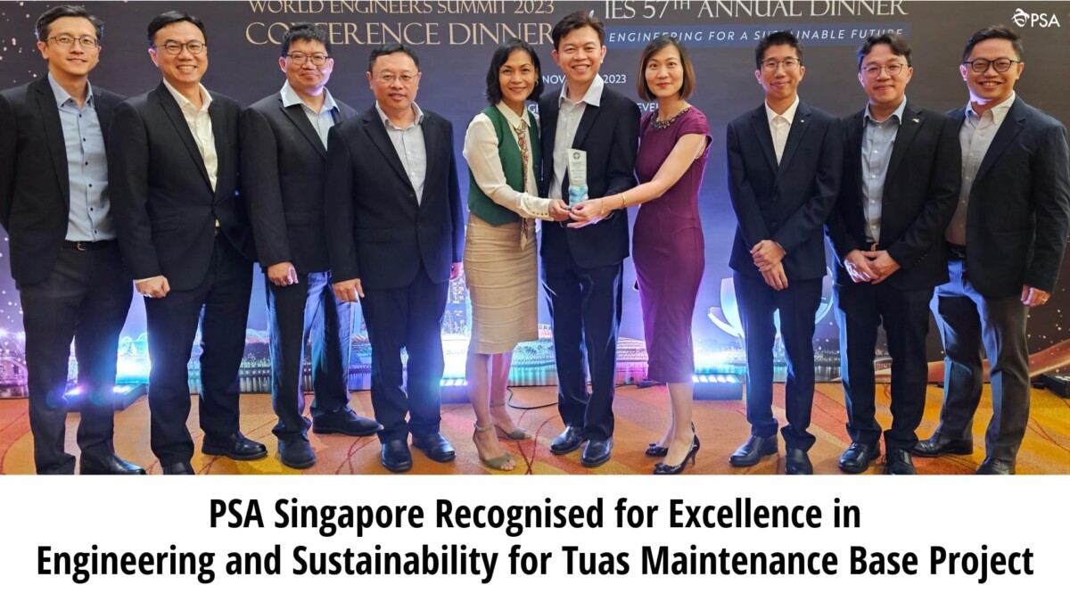 PSA Singapore Recognised for Excellence in Engineering and ...