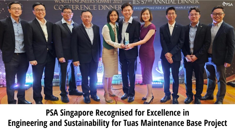 PSA Singapore Recognised for Excellence in Engineering and ...