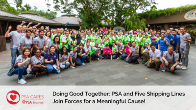 PSA Singapore and Five Shipping Lines Join Forces for a Meaningful ...