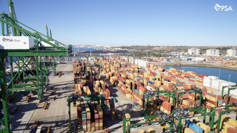 PSA Sines Welcomes Largest Container Vessel in Portuguese History on ...
