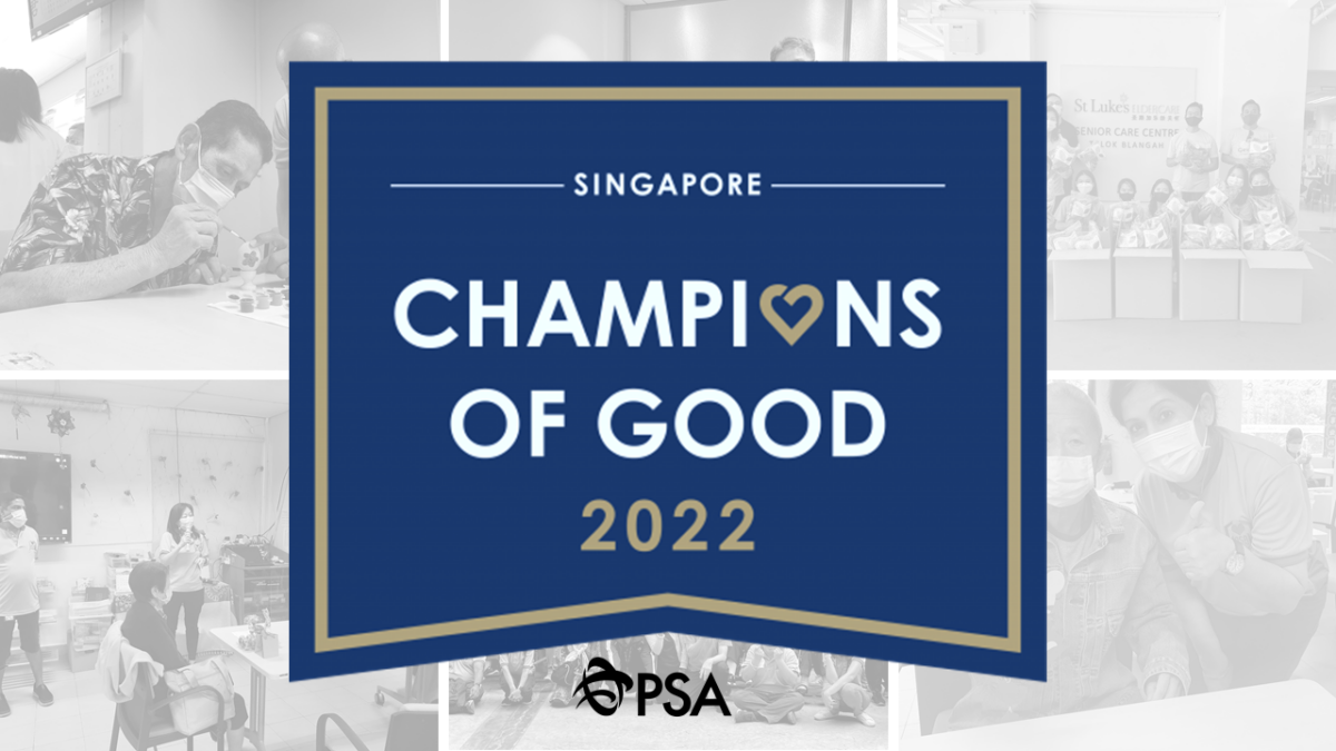PSA Singapore is a Champion of Good! – PSA International